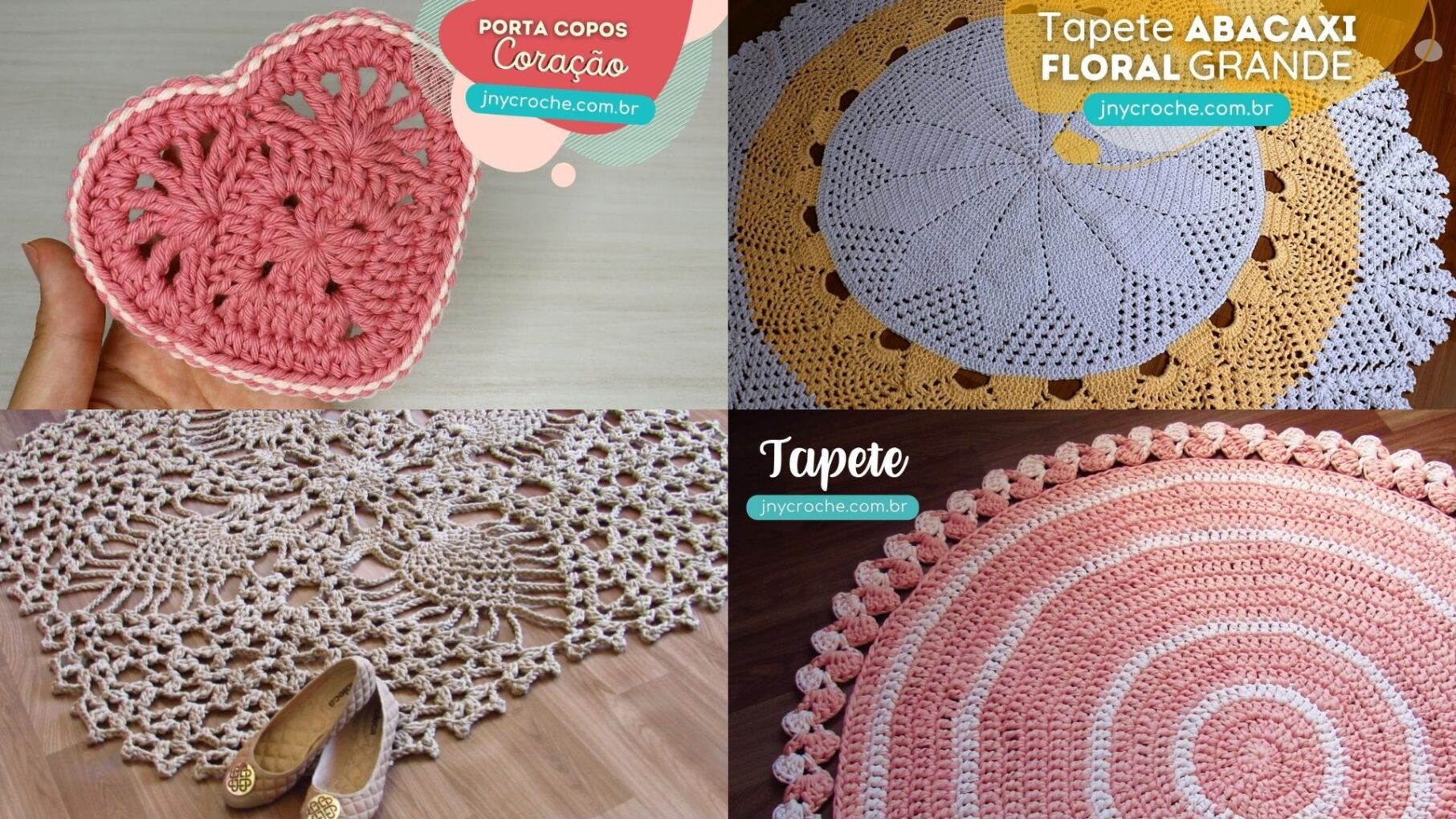 Crochê para iniciantes | JNY Crochê