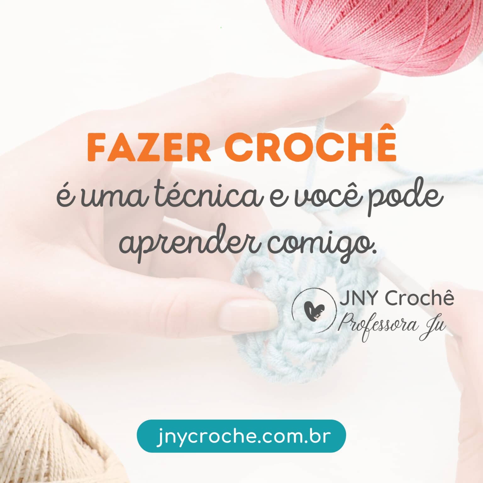Crochê para iniciantes | JNY Crochê