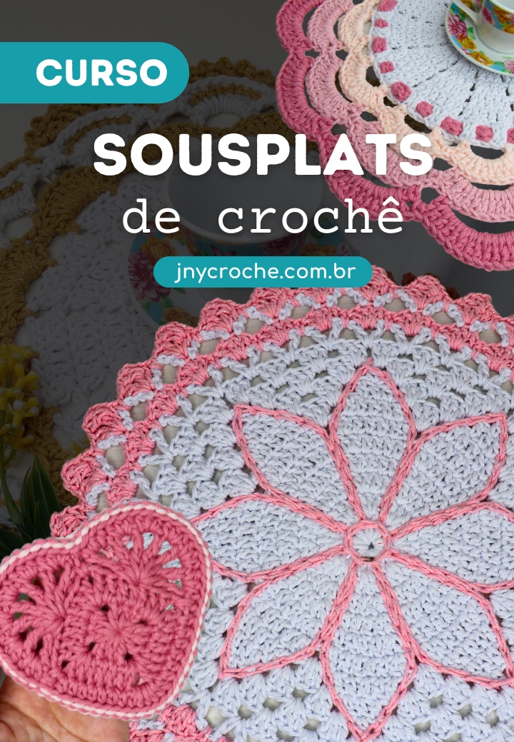Curso básico de crochê para iniciantes gratuito