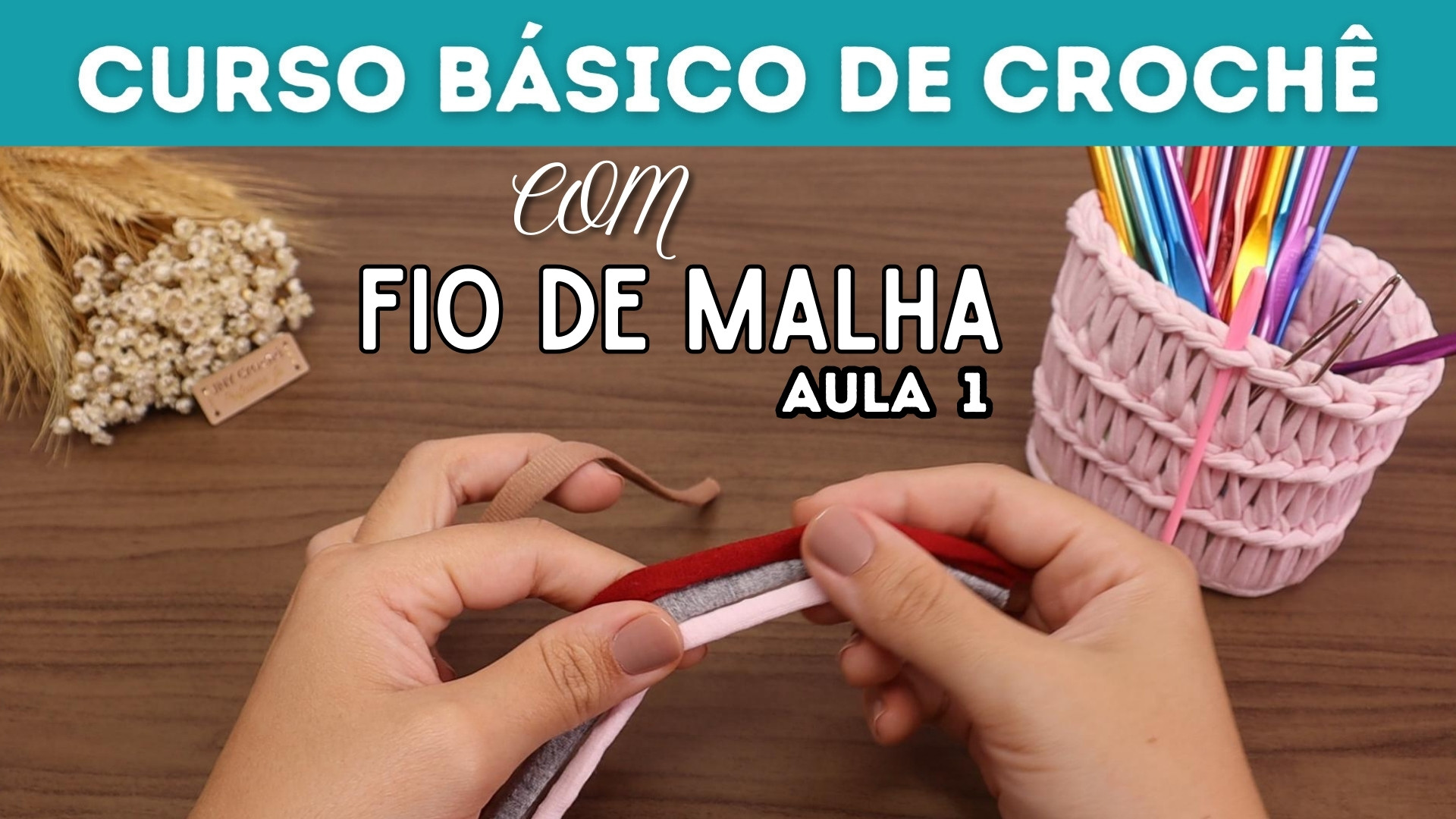 Aulas de crochê passo a passo | Professora Ju - JNY Crochê